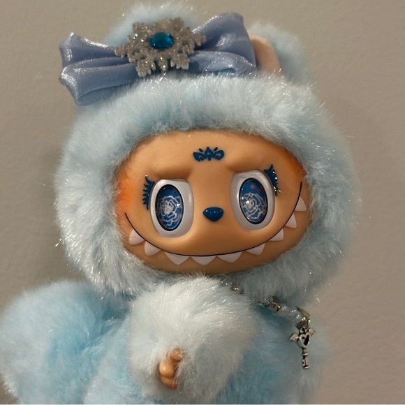Toys | Custom Authentic Winter Blue Labubu | Poshmark